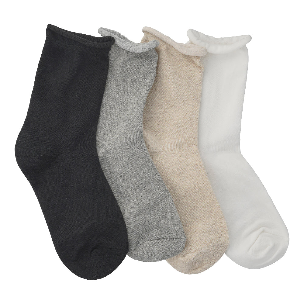 ROLL UP SOCKS COTTON – Limlim fashion accessories