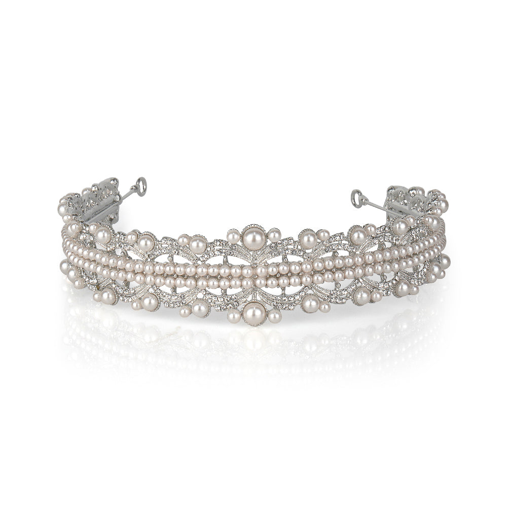PEARL DIADEM – Limlim fashion accessories