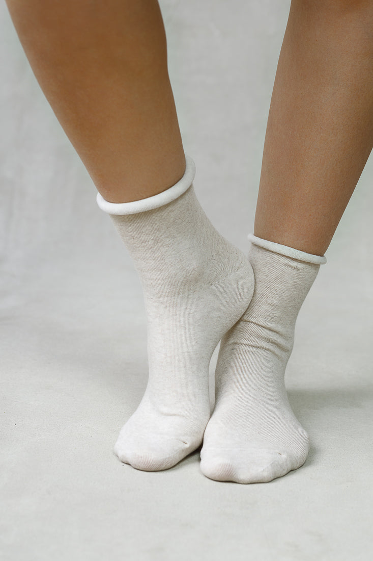 ROLL UP SOCKS COTTON – Limlim fashion accessories