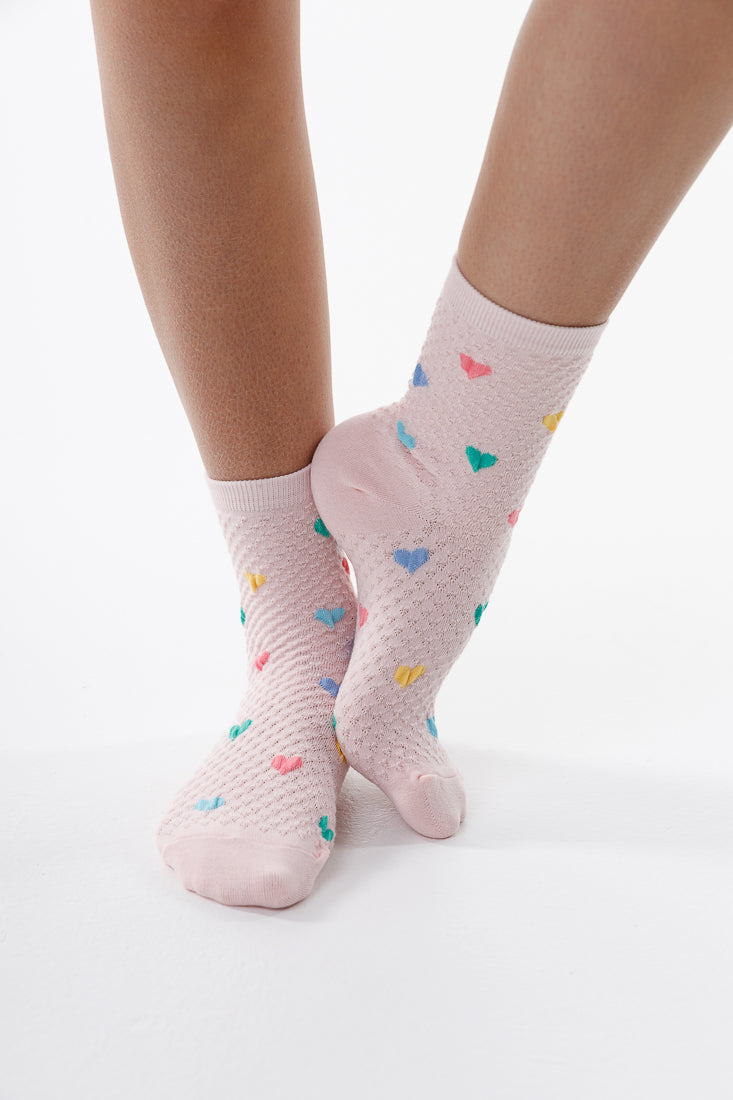 LIGHT HEART SOCKS – Limlim fashion accessories