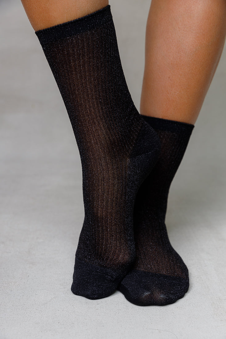 MESH SHINY SOCKS – Limlim fashion accessories