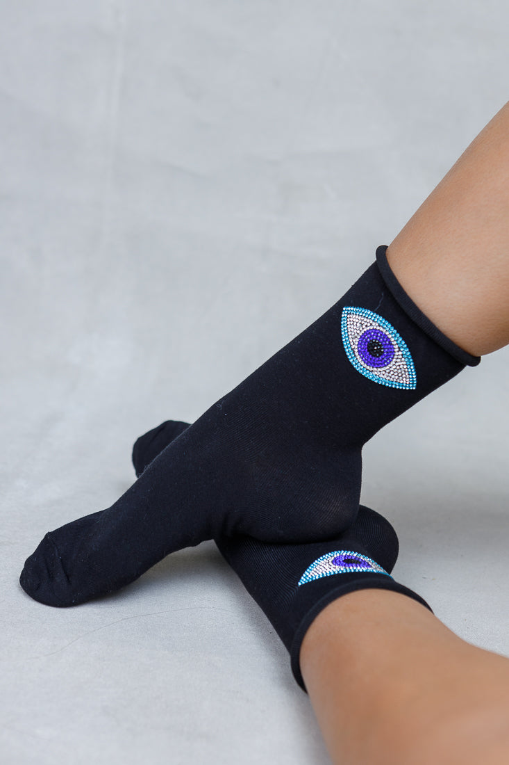 EVIL EYE SOCKS – Limlim fashion accessories