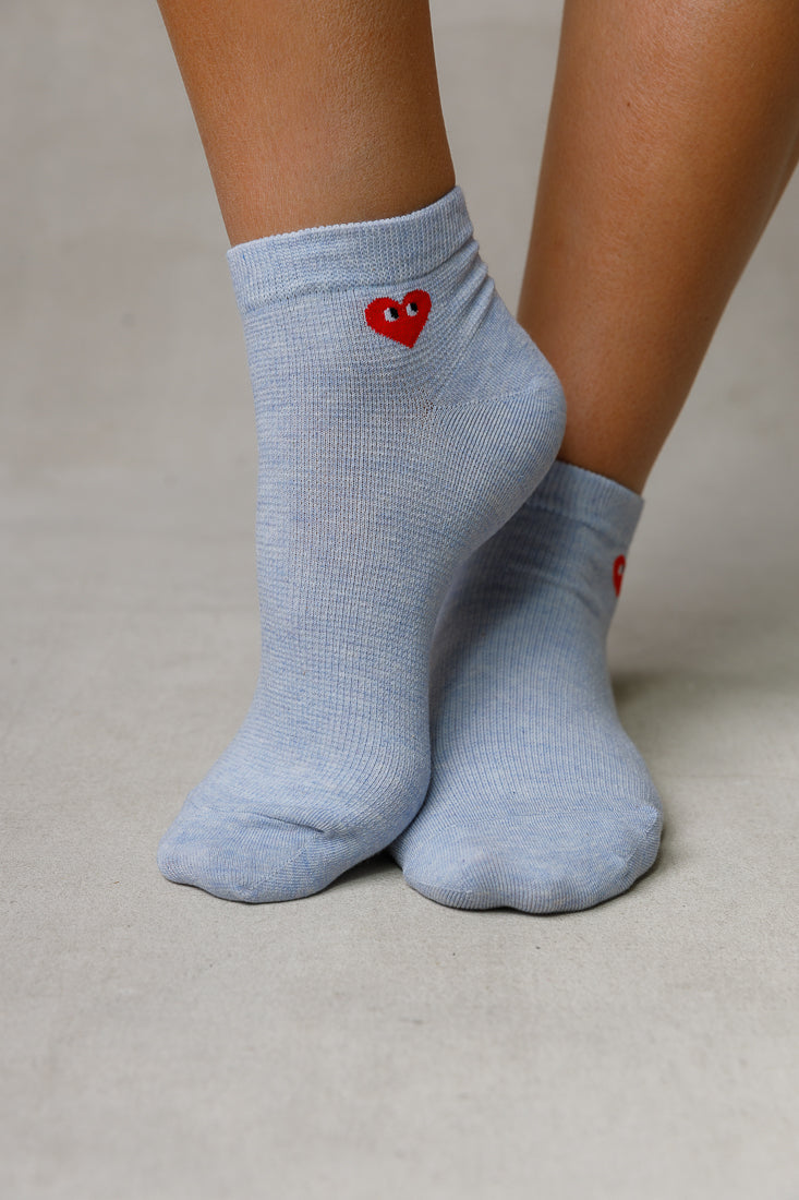 MULTI HEART SOCKS – Limlim fashion accessories